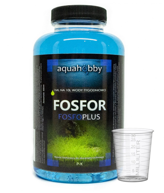 AQUA HOBBY FOSFOR 500ml nawóz fosforowy FOSFOPLUS Sklep Akwarystyczny.EU